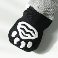 China 90% Polyester 10%Elastane Fabric Soft Breathable Double Side Dog Socks for Small Dogs for sale