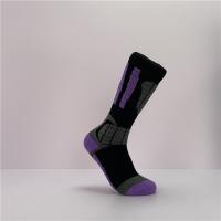 China 50000 Quantity Designer Breathable Jacquard Knitted Custom Cushioned Socks for Men for sale