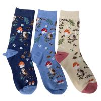 China Custom Jacquard Design Crew Socks Cute and Funny Cartoon Pattern for Adult Unisex for sale