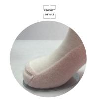 China Custom Kids Socks White Pink Plush Infant Baby Combed Cotton Socks for Daily Comfort for sale