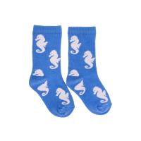 China Customizable Non-slip Socks for Kids Organic Cotton Material and Cartoon Print Pattern for sale