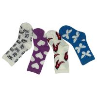 China Beauty Socks for Kids Custom Logo Cotton Boys and Girls Socks Needle Detection Included for sale