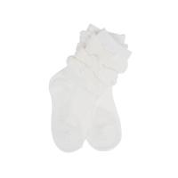 China Baby Girl Non Slip Socks in Winter Red White Pink with Thermal Lace for sale