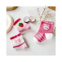 China Socks for Baby Toddler Breathable Anti Slip Spring Cute Print Cotton Socks Custom for sale