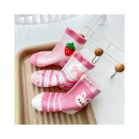 China Socks for Baby Toddler Breathable Anti Slip Spring Cute Print Cotton Socks Custom for sale