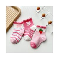 China Socks for Baby Toddler Breathable Anti Slip Spring Cute Print Cotton Socks Custom for sale