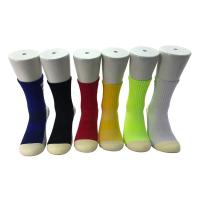 China Custom Logo Football Sock Compression Designer Brands Anti Slip Men Soccer Grip Socks for sale