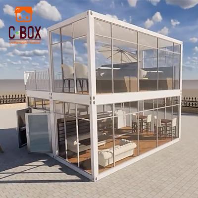 China Modern Foshan Furnishe 20ft Flat Pack Container Custom Designed Cbox Furnished House For Home Ministry Prefab for sale