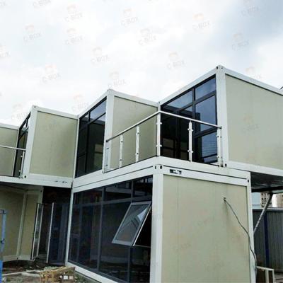 China 20ft Modern Prefab Flat Pack Container House Portable Mobile Container Hotel Room China for sale