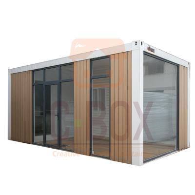 China Modern Chian Manufacture Small Prefab Containers House Modular Premade Flat Pack Houses For Indonesia for sale