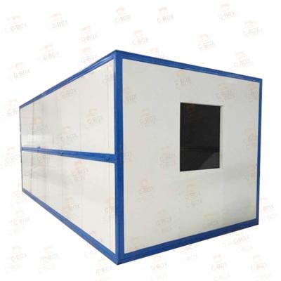 China Modern Sandwich Panel House Mobile Office Container House Easy Quick Installation Folding Container House for sale