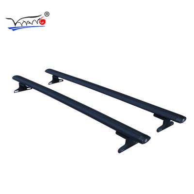 China Black B006A Roof Rack Cross Bars For Jeep Compass Aluminium Alloy With Lock for sale