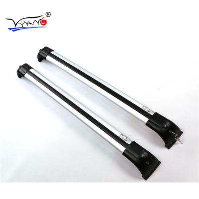 China B025 LAND ROVER DISCOVERY 4 Roof Rack Cross Bars SILVER / BLACK Color 2014 - 2018 for sale