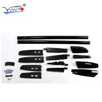 China Silver / Black Side C063 Car Roof Rack Rails For Toyota Highlander 2009 - 2014 for sale