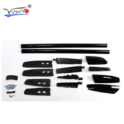 China Silver / Black Side C063 Car Roof Rack Rails For Toyota Highlander 2009 - 2014 for sale