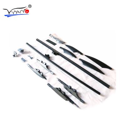 China Silver C090 Car Roof Rack Rails For Nissan Patrol Aluminium Alloy Material 2016-2018 for sale