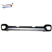 China 167 * 24 * 24cm Car Rear Bumper Guard , Silver / Black Auto Rear Bumper Protector D006 Model for sale