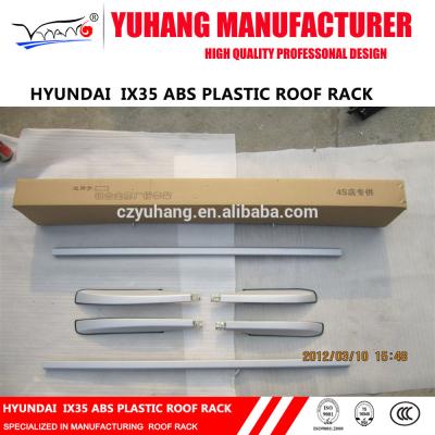 China C122  HIGH QUALITY ROOF RAILS SIDE RAILS FOR HYUNDAI IX35 (PLASTIC BASE) ALUMINIUM ALLOY 2011-2017 SILVER for sale