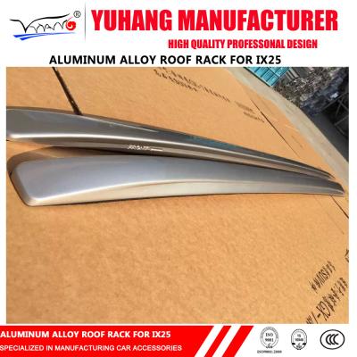 China C120  HIGH QUALITY ROOF RAILS SIDE RAILS FOR HYUNDAI IX25 ABS PLASTIC SILVER for sale