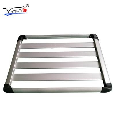 China Single - Layer Steel Basket Cargo Carrier , F001 Luggage Custom Roof Basket Roof Mount for sale