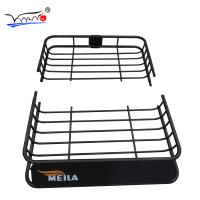 China E006 HIGH QUALITY SPLIT TYPE STEEL ROOF BASKET FOR UNIVERSAL BLACK for sale