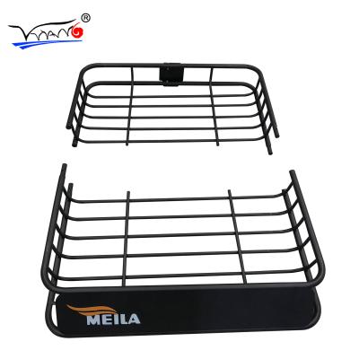 China E006 HIGH QUALITY SPLIT TYPE STEEL ROOF BASKET FOR UNIVERSAL BLACK for sale