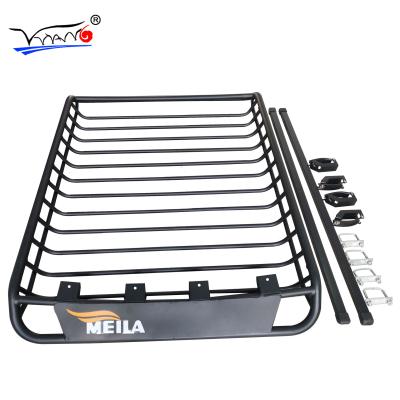 China 1.2 / 1.4 / 1.6 * 0.98m Heavy Duty Roof Cargo Basket , E001 Rooftop Basket Carrier  for sale