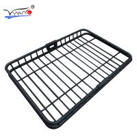 China Steel E005 M6 Roof Rack Basket For Universal Car Black Color Easy Installation for sale