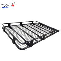 China Rain Slot Roof Tray Basket , Steel Roof Rack Cargo Basket E006 Q2 Model for sale
