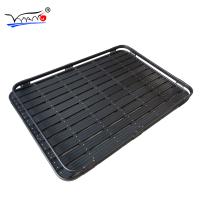 China Aluminium Luggage Roof Rack Basket For Toyota Prado Black Color F006A Model for sale