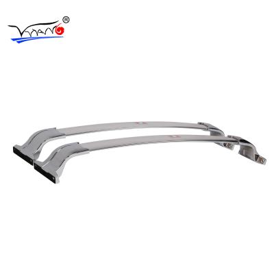 China Stainless Steel Universal Cargo Cross Bars , Chromed B022 Universal Roof Rail Bars For Buick Envision for sale