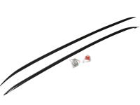 China C015 HIGH QUALITY ROOF RAILS SIDE RAILS FOR JAGUAR F-PACE ALUMINIUM ALLOY SILVER for sale