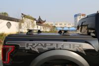 China Black 300lb Extruded Pickup Bed Roof Rack Cross Bars Heavy Duty for sale