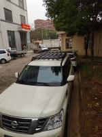 China Flat Platform Toyota Prado 120  Aluminium Roof Rack  Seamless Attachment for sale