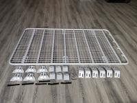 China YH-E-022 Q2 Universal Platform Flat Iron Steel White / Black Roof Rack Luggage Rack Carrier Basket for sale