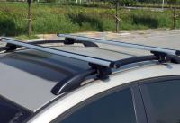 China YH-A-001 High quality universal aluminum alloy roof rack luggage rack roof bar cross bar with key for sale