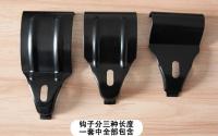 China Universal Aluminum Alloy Roof Rack Luggage Rack Roof Bar Cross Bar With Three Hooks For Sedan Cars for sale
