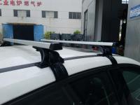 China Universal Aluminum Alloy Roof Rack Luggage Rack Roof Bar Cross Bar With Three Hooks For Sedan Cars for sale