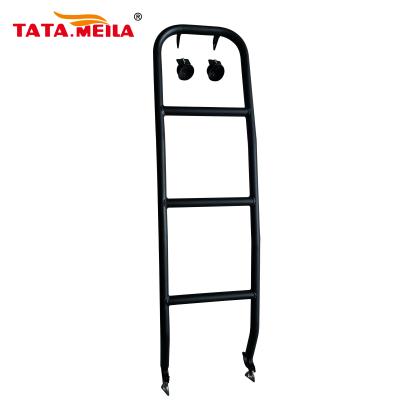 China Universal Iron Steel SUV Side Ladder For Round Tube Roof Basket for sale