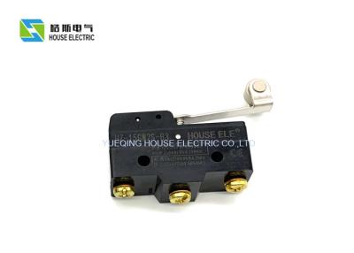 China 250V Plastic Roller Micro Switch Long Arm For Irrigation Tower Box for sale