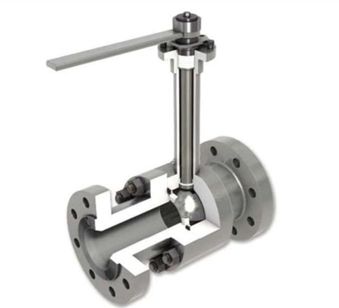 CF3M DN65 150LB Stainless Steel Ball Valve Oil and Gas Floating 0