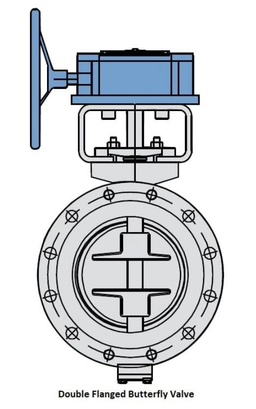 Stainless Steel Wafer Butterfly Valve 304 DN65 PN10 Double Flanged Butterfly Valves 0