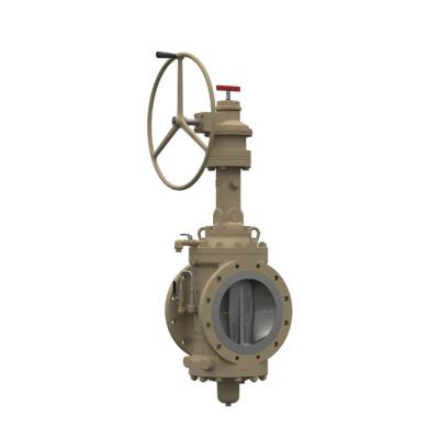 China Cast Iron Flanged Lubricated Plug Valve ASTM A126 1/2