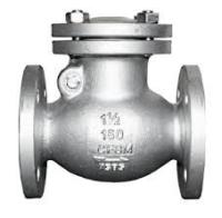 China Automatically Flanged Swing Check Valve WCB GS-C25 PN16 One Way NRVs H44H for sale