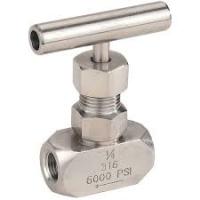 China Double / Union Bonnet Needle Valve , DN400 SS Needle Valve for sale