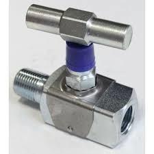 China Stainless Steel Needle Valve 1/2 NPT Or BSPT Female Thread Integral Forged 6000psi for sale