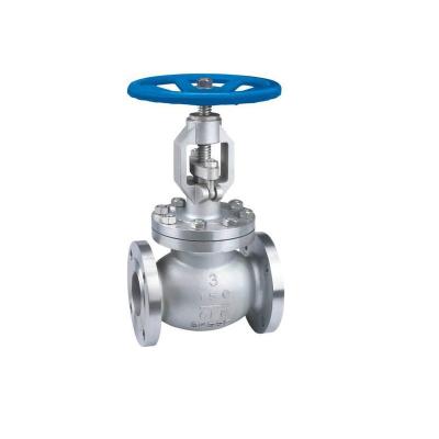 China WCB DIN PN40 Cast Steel Bellow Seal Stainless Steel Flange End Globe Valve for sale