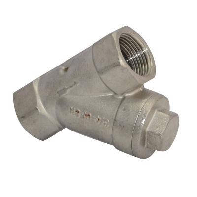 China 1'' 150# Mesh SS316 Double Screen Y Type Strainer For Water for sale