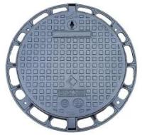 China DN400 Road Manhole Cover , Sand Cast Iron Round Manhole Cover for sale