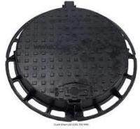 China OD600MM A15 Locking Manhole Covers , Ductile Iron Frame Manhole Cover for sale